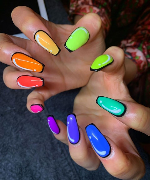 The Best Celebrity Nail Art Inspiration 2021 | Grazia