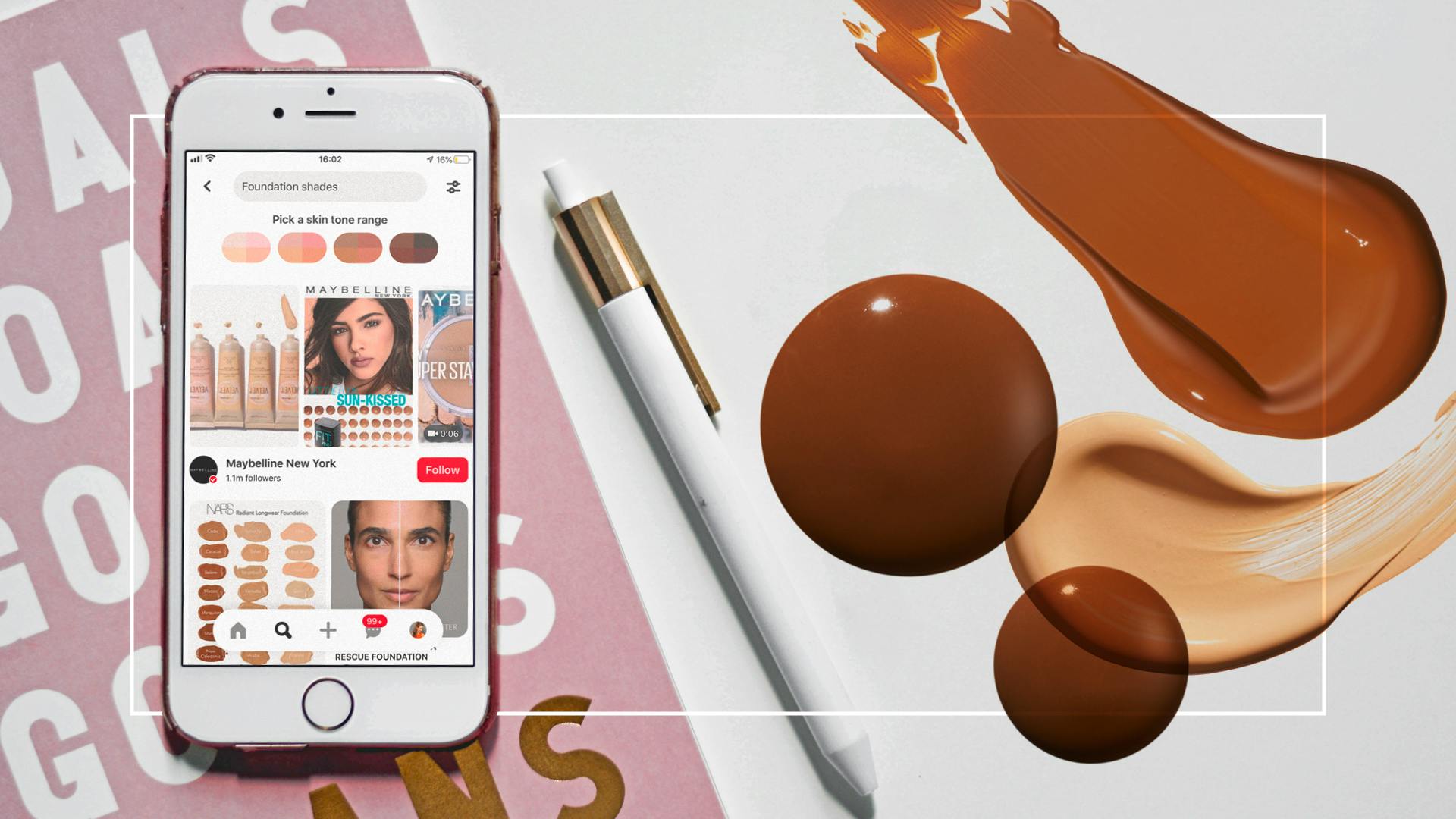 Here's How Pinterest Can Find You The Perfect Shade Of Foundation