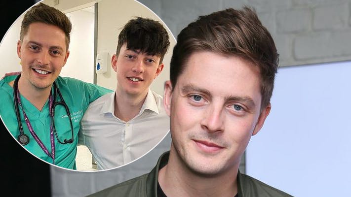 Dr Alex George opens up about 'guilt' over brother's tragic death