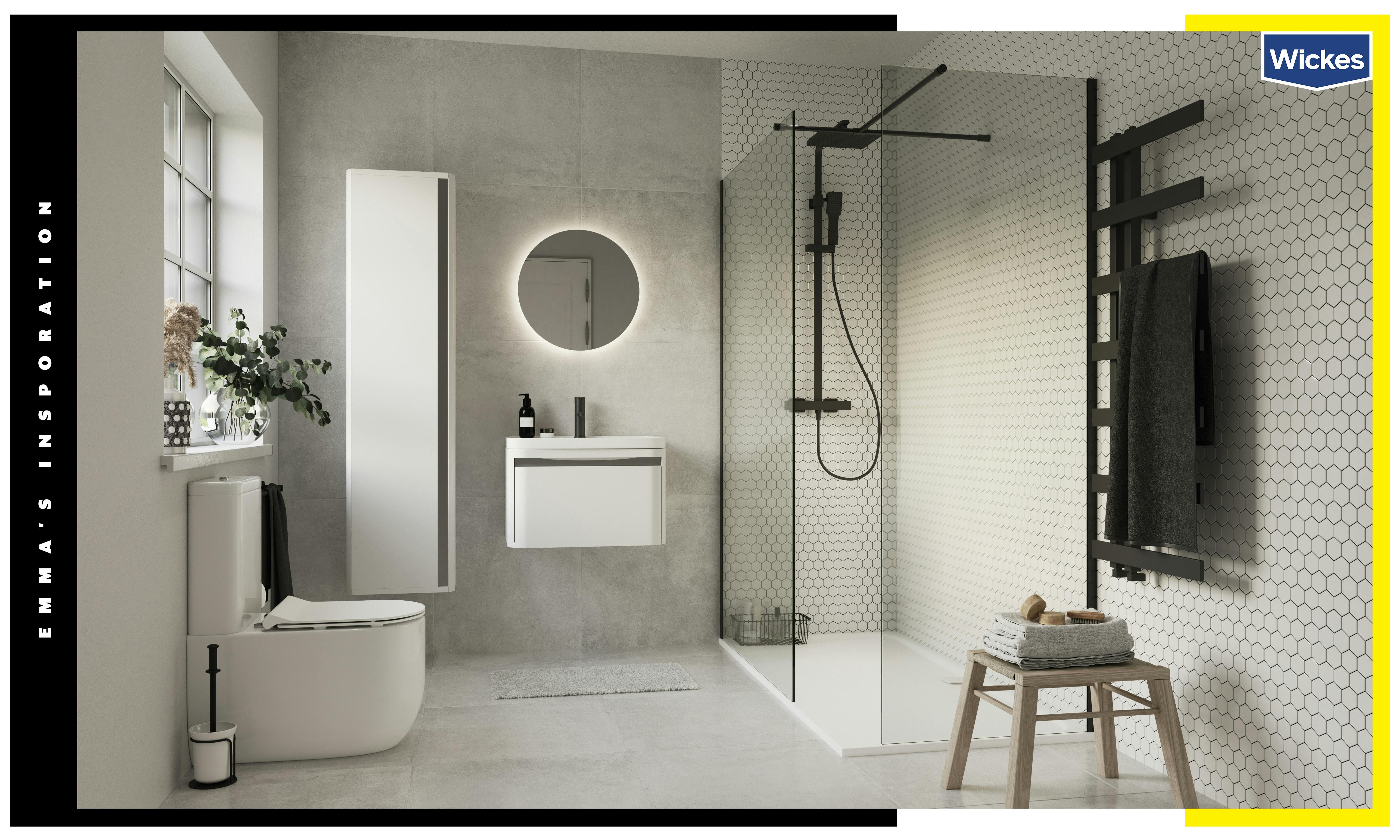 Wickes Get the Look: This Chic Bathroom | Grazia