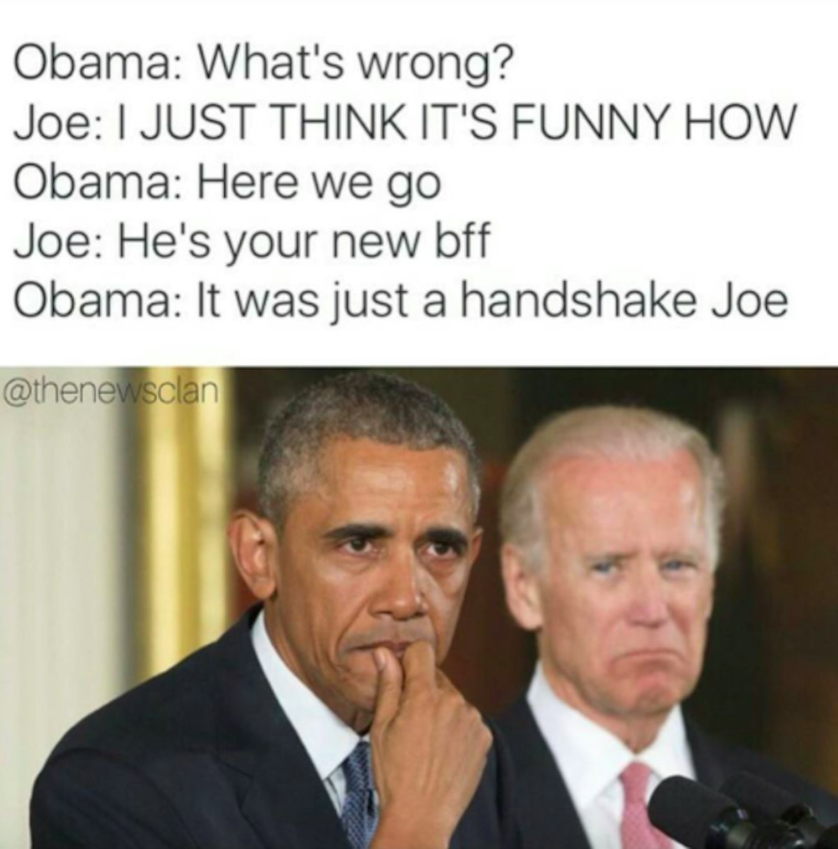 The Best Joe Biden and Barack Obama Bromance Memes - Grazia
