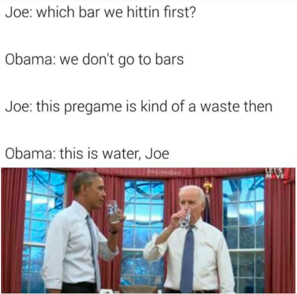 The Best Joe Biden and Barack Obama Bromance Memes - Grazia