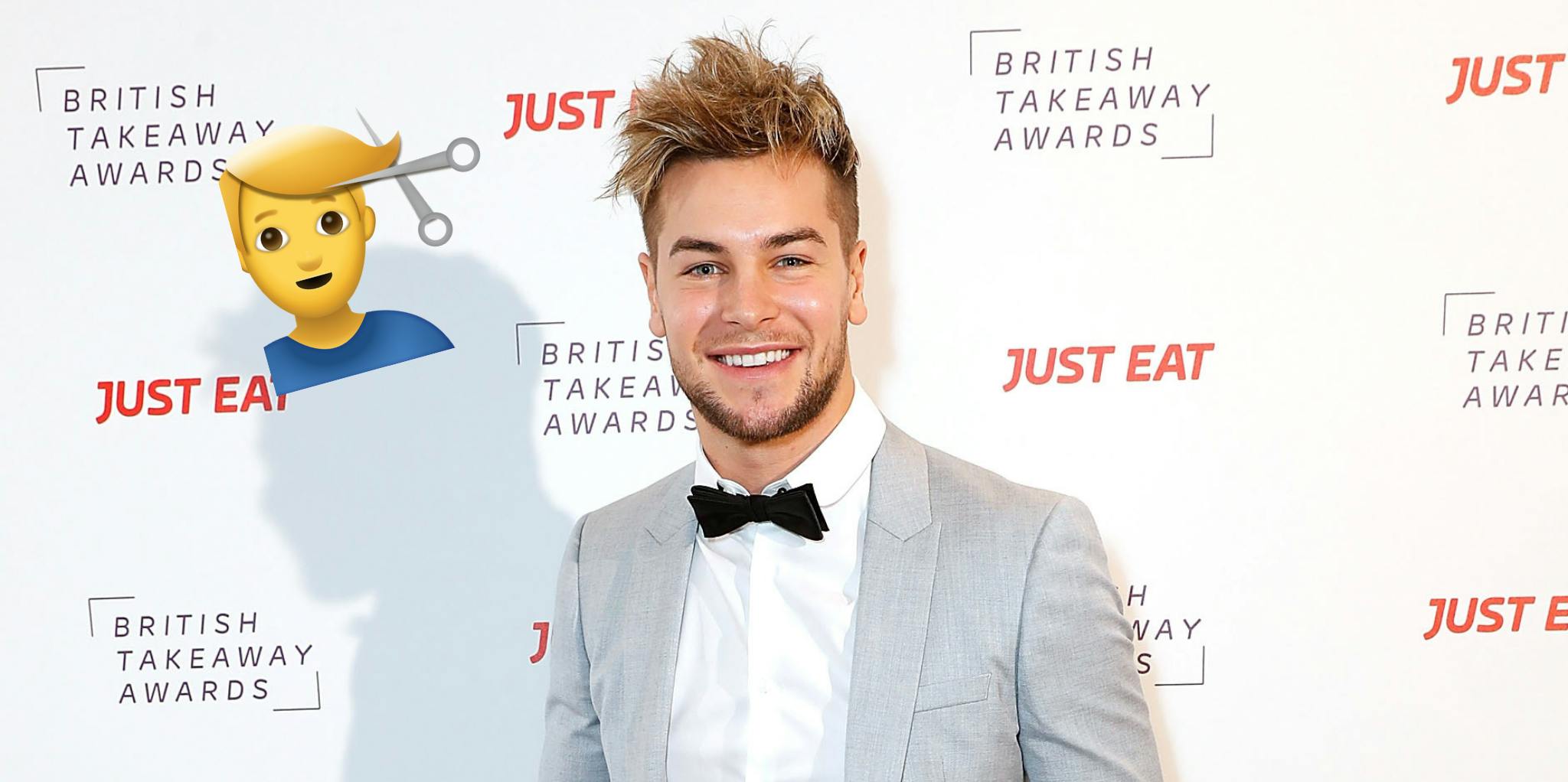 Chris Hughes unveils shock hair transformation for debut film role