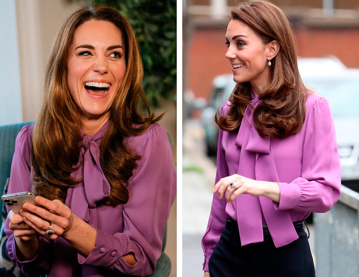 Where Can I Buy Kate Middleton's Lilac Floral Dress? | Fashion | Grazia