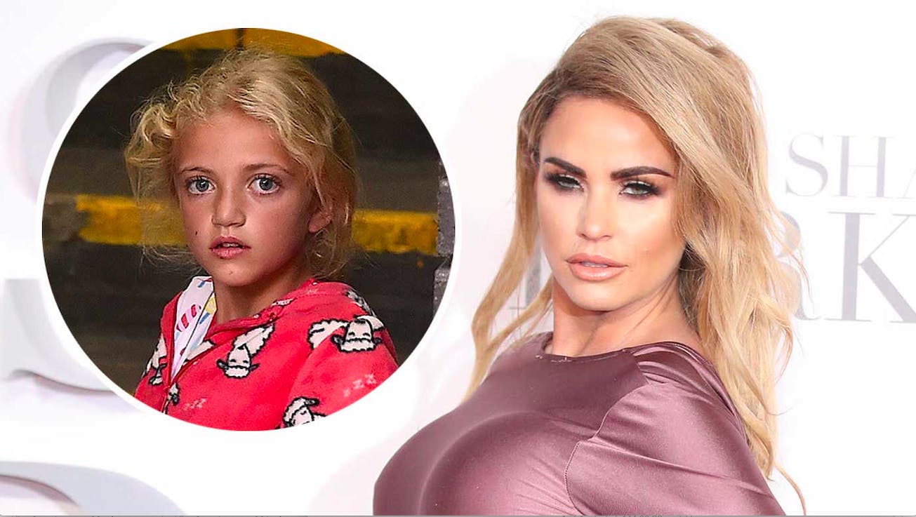Katie Price slammed over heavily filtered picture of Princess