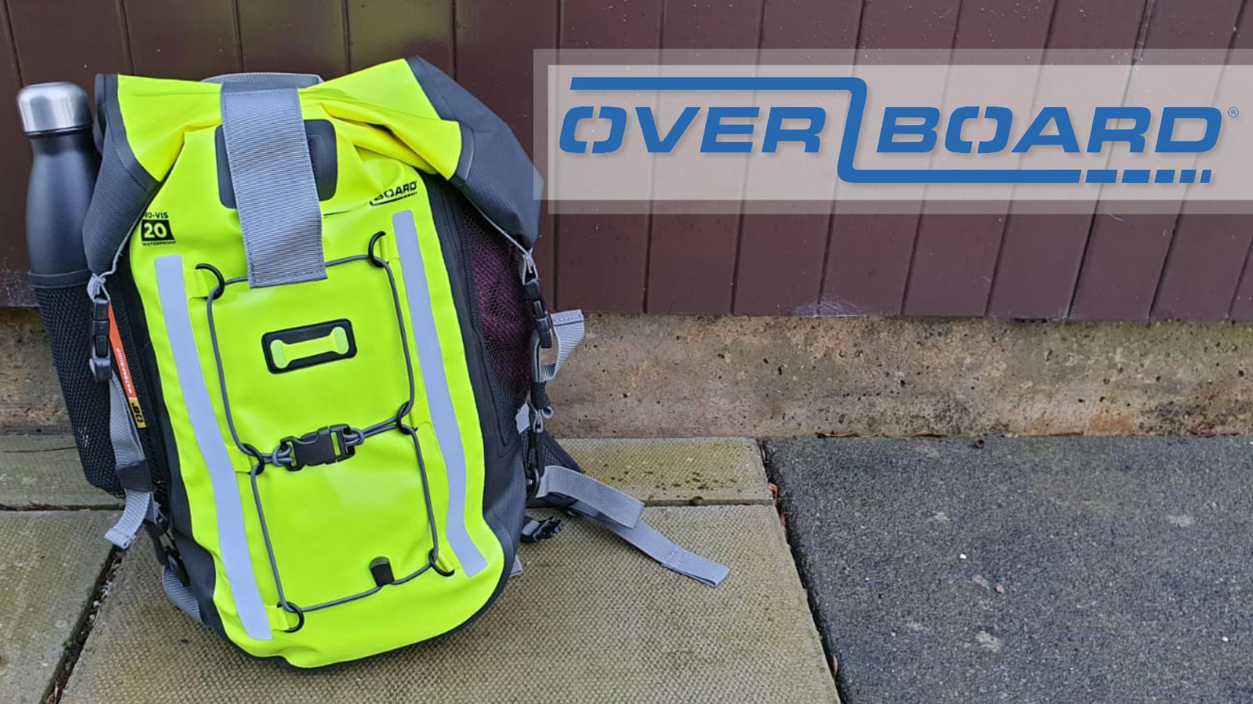 Overboard Pro-Vis Waterproof 20L Backpack Review: Highly visible ...