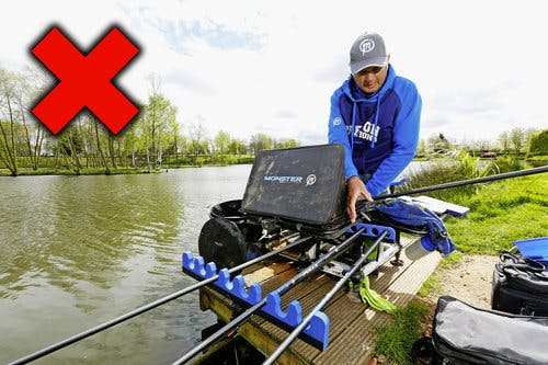 CORRECT WAY TO POSITION A POLE ROOST WITH TOMMY PICKERING | Angling Times