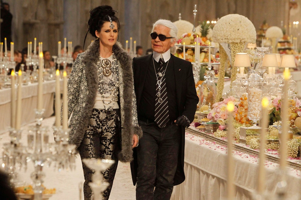 Karl Lagerfeld's Most Iconic Chanel Looks
