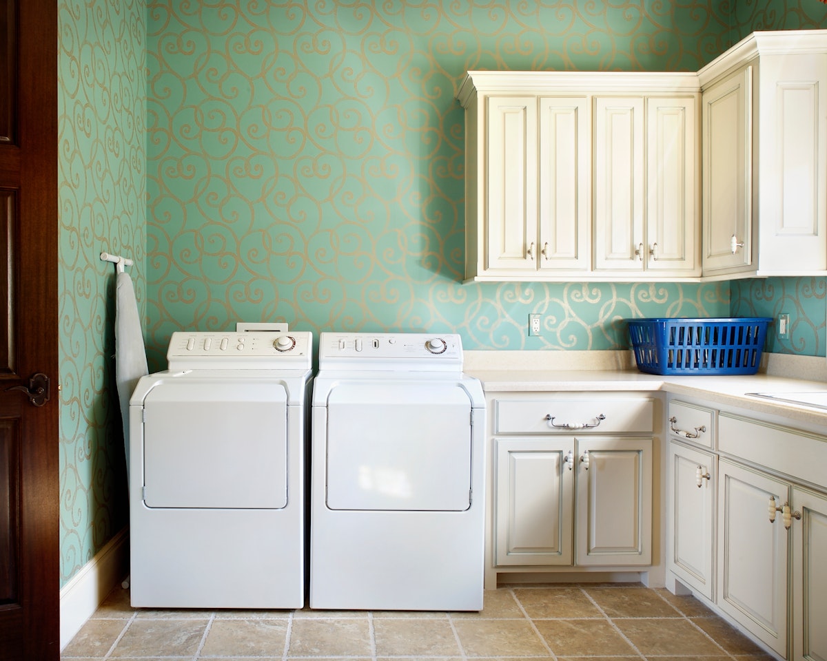 Practical ironing board storage ideas