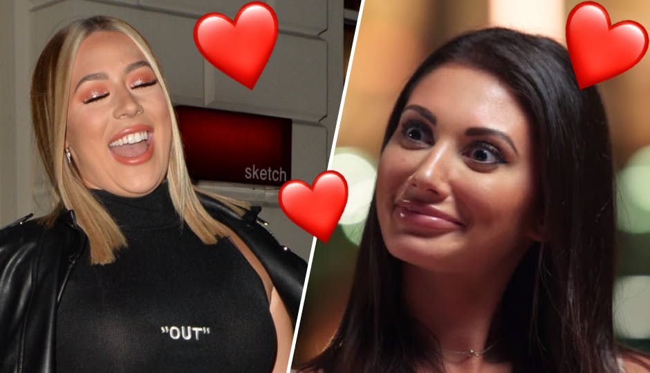 Francesca Farago and Demi Sims go official with beach proposal