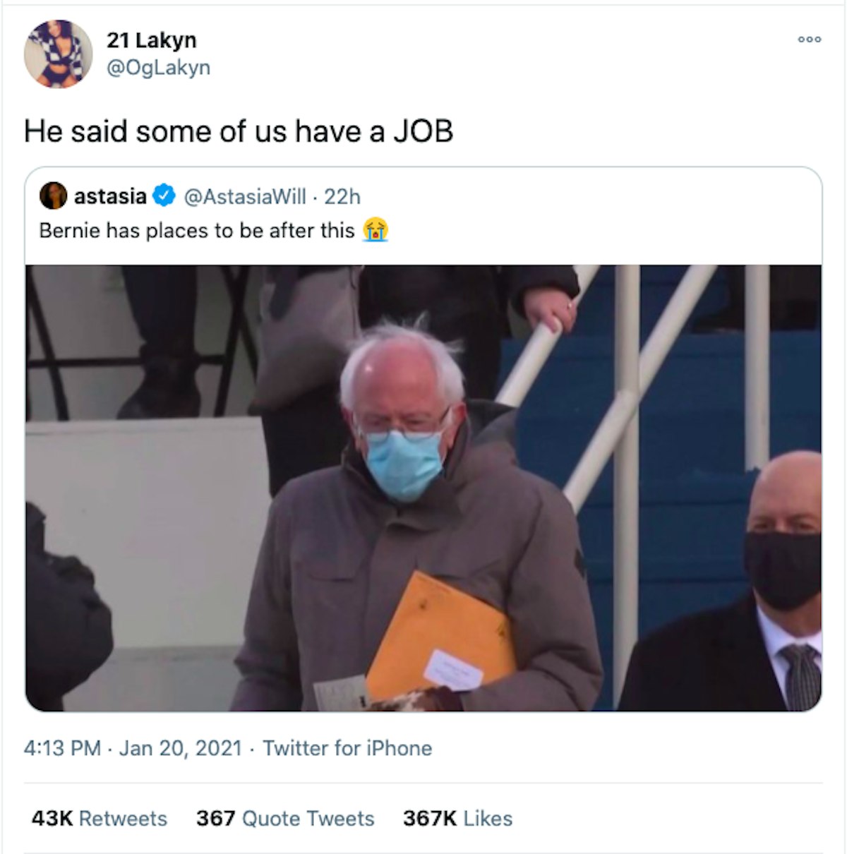 The Best Bernie Sanders Memes And Jokes After That Adorable Mitten Picture