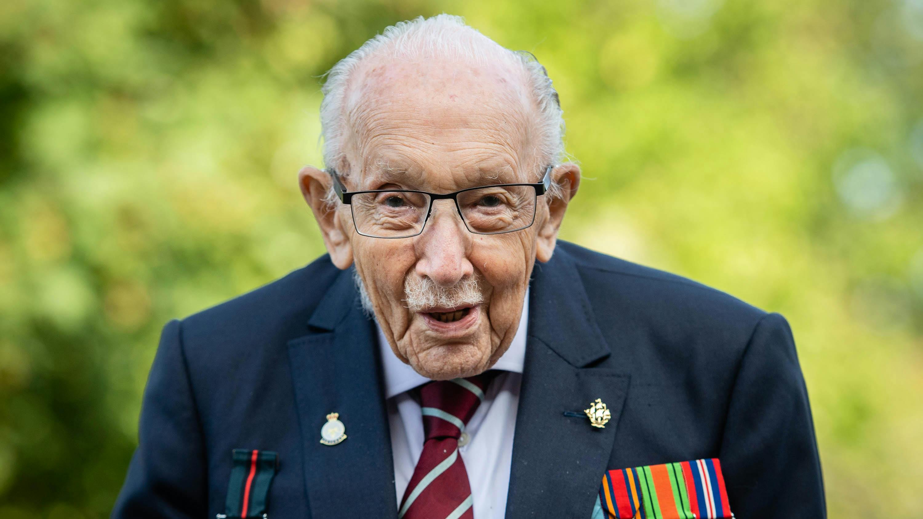 See The Best Pictures From Captain Sir Tom Moore's Incredible Life