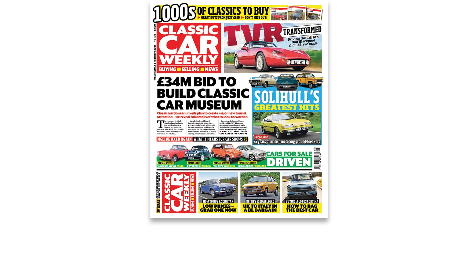 CLASSIC CAR WEEKLY – 3 FEBRUARY 2021 | Classic Car Weekly