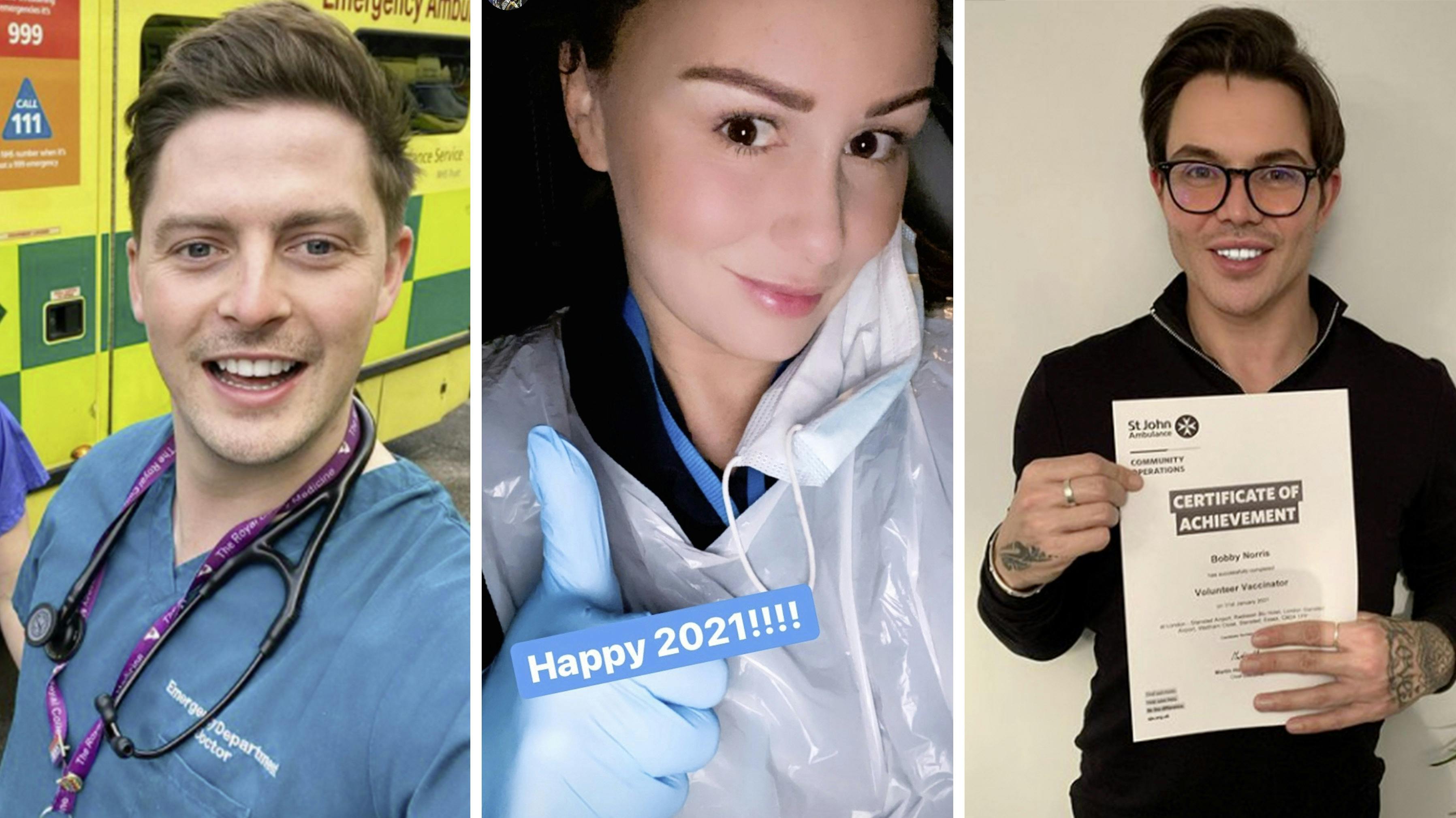 5 celebrities who are helping the NHS on the frontline