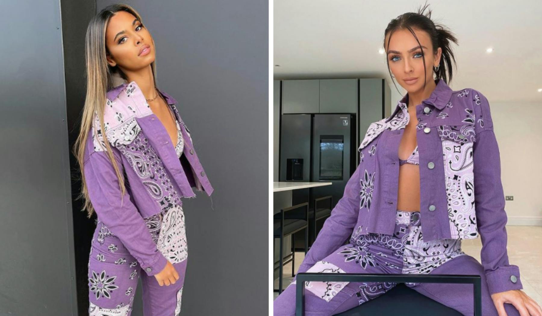 The denim Boohoo co-ord loved by Kady Mcdermott and Joanna Chimonides