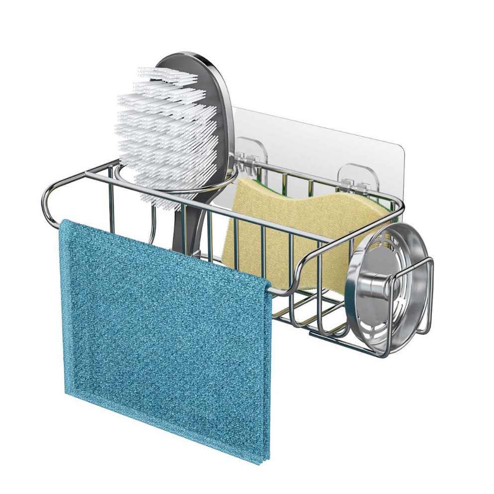 Tidy up your kitchen sink with these sink organisers