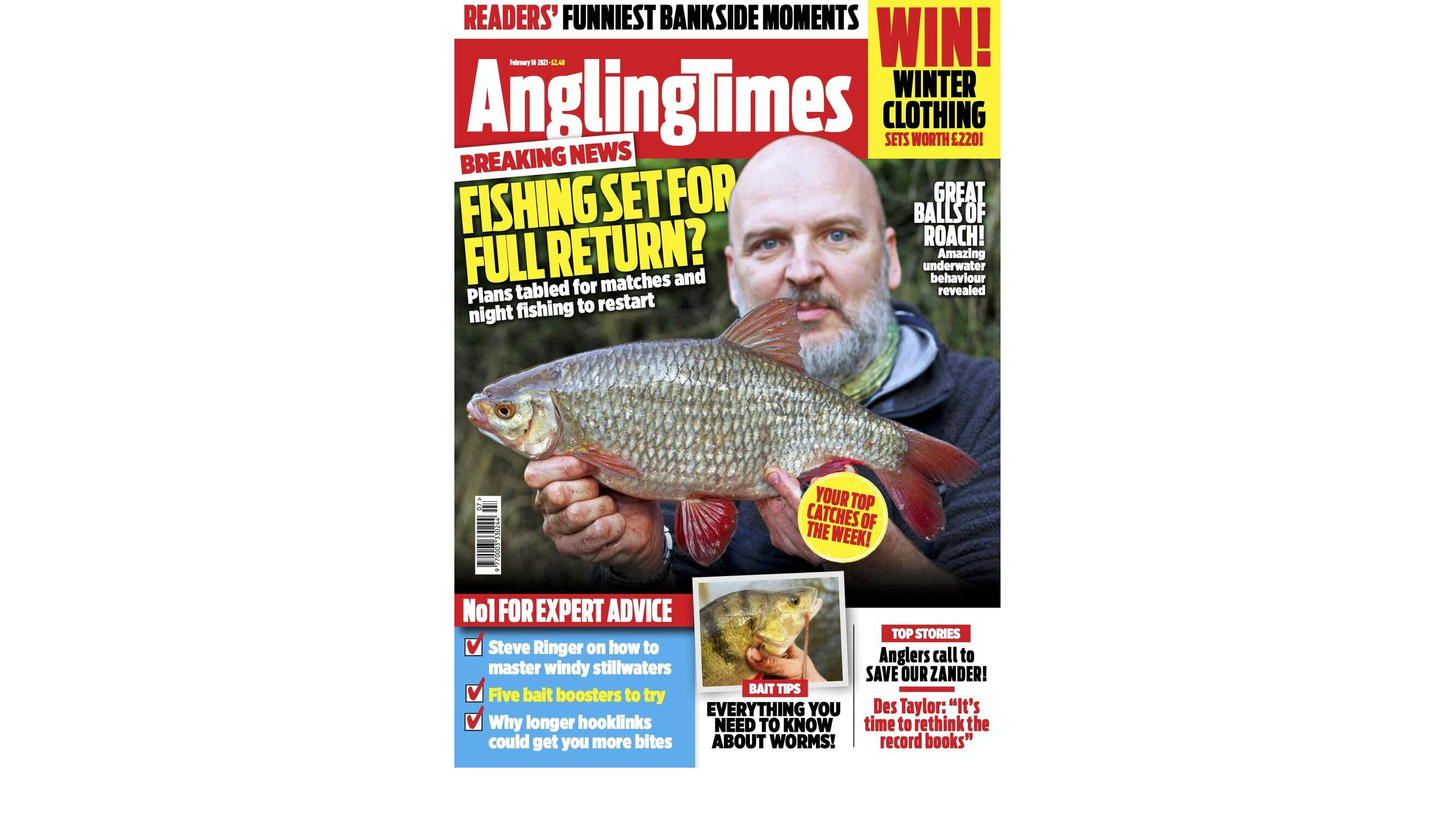 ANGLING TIMES FEBRUARY 16TH ISSUE | Angling Times