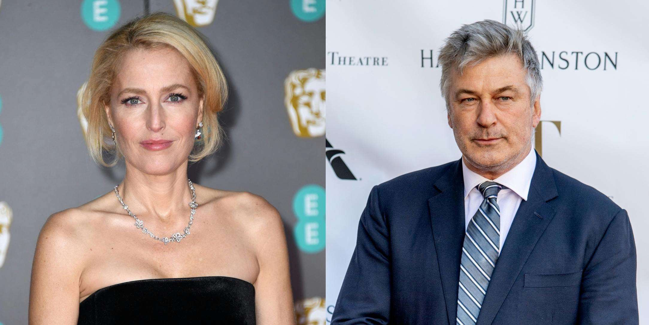 Gillian Anderson's Golden Globes Accent Has Set Off Alec Baldwin