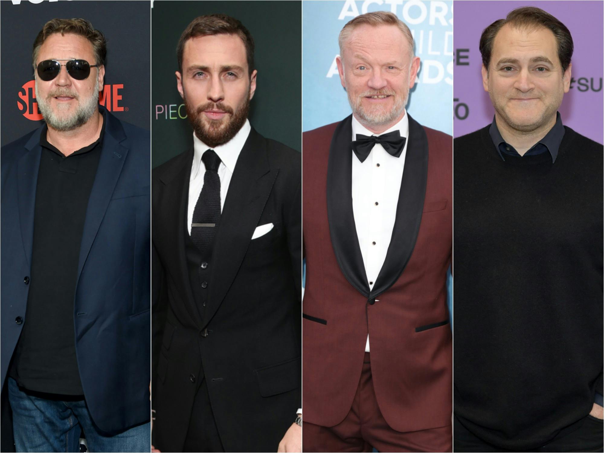 Russell Crowe, Aaron Taylor Johnson, Jared Harris And Michael Stuhlbarg ...