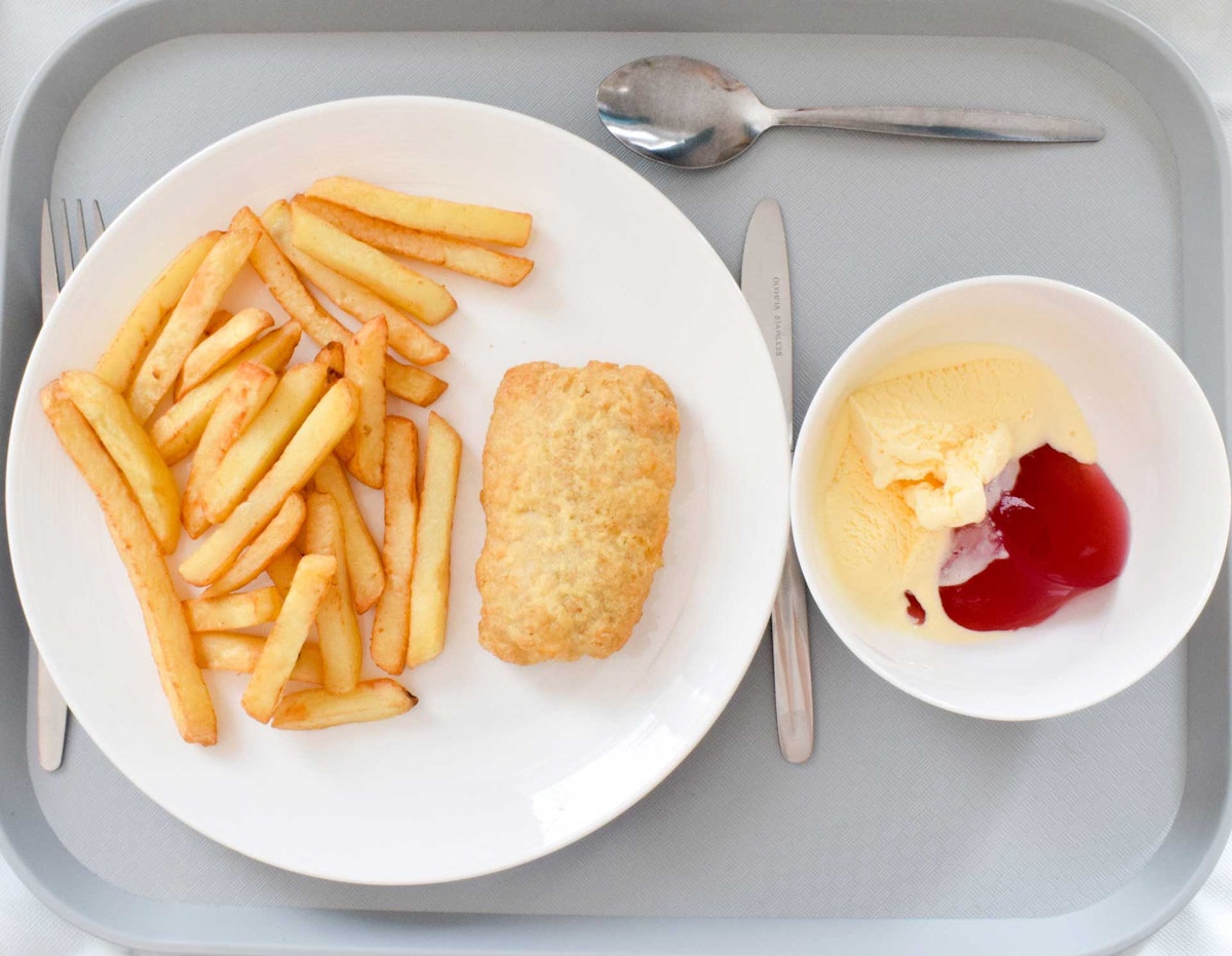 The school dinner evolution - retro lunches over the decades