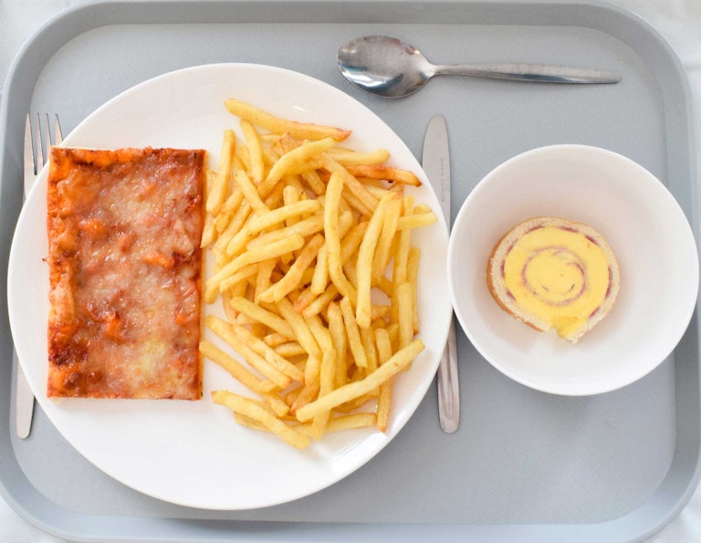 The school dinner evolution - retro lunches over the decades
