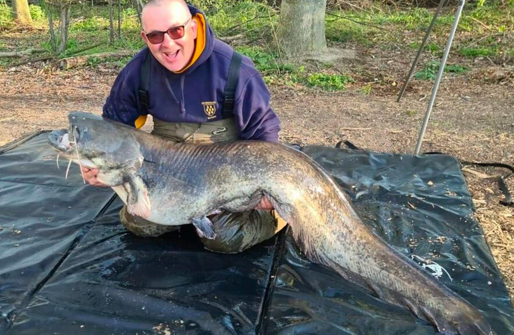 Barbel regular endures 40-minute battle with monster catfish | Angling ...