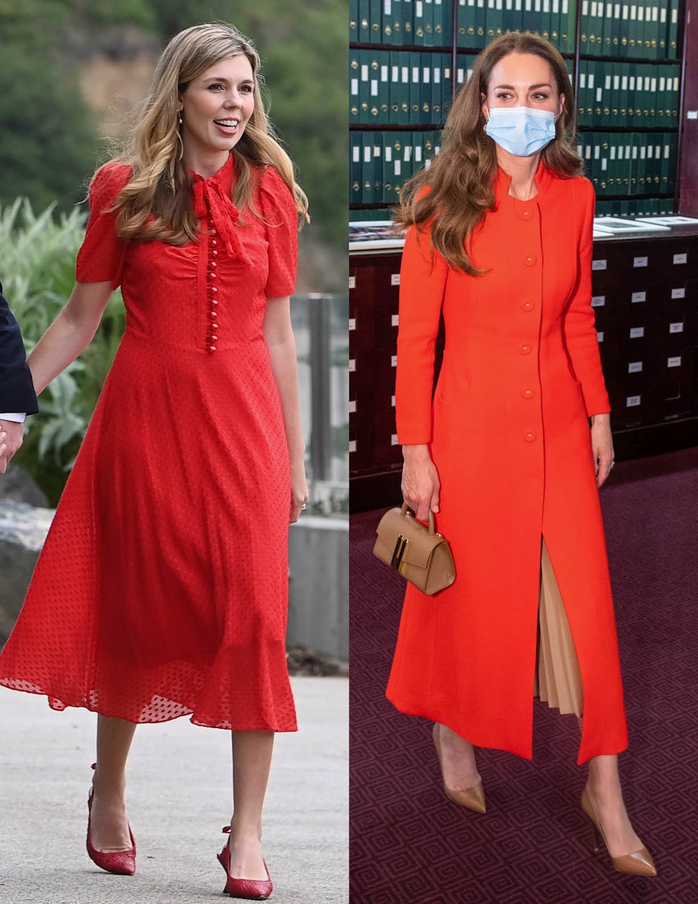 Carrie Johnson Takes Style Tips From Kate Middleton