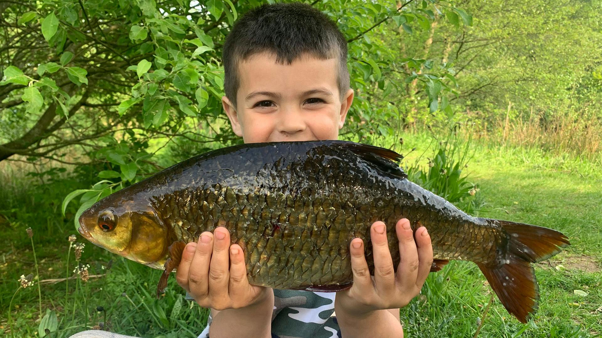4-year-old lands giant roach | Angling Times