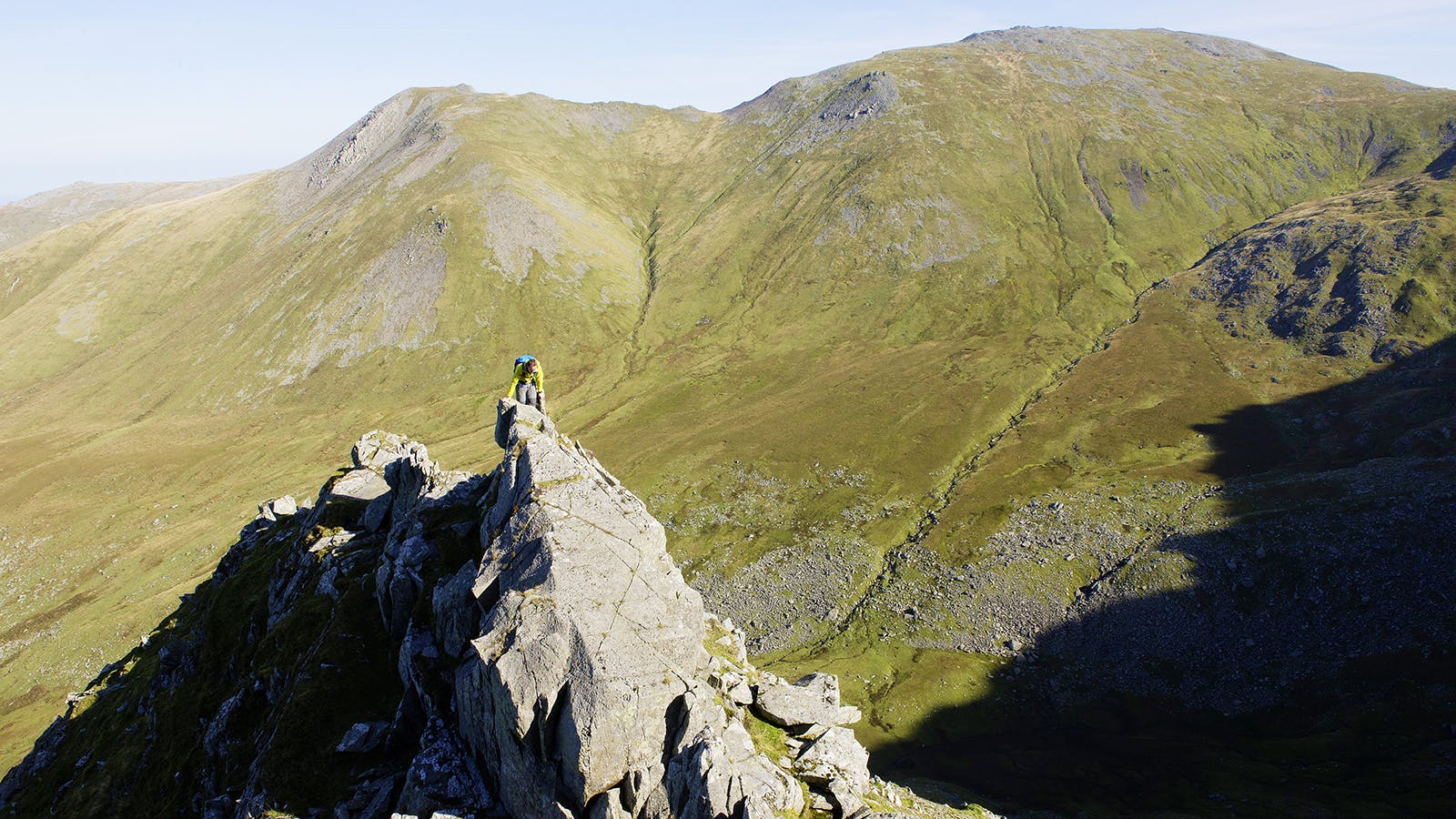 How to scramble the Llech Ddu Spur, Carnedd Dafydd | LFTO