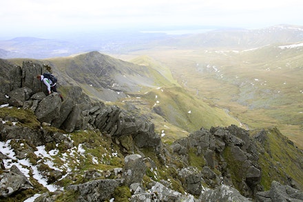How to scramble the Llech Ddu Spur, Carnedd Dafydd | live for the outdoors