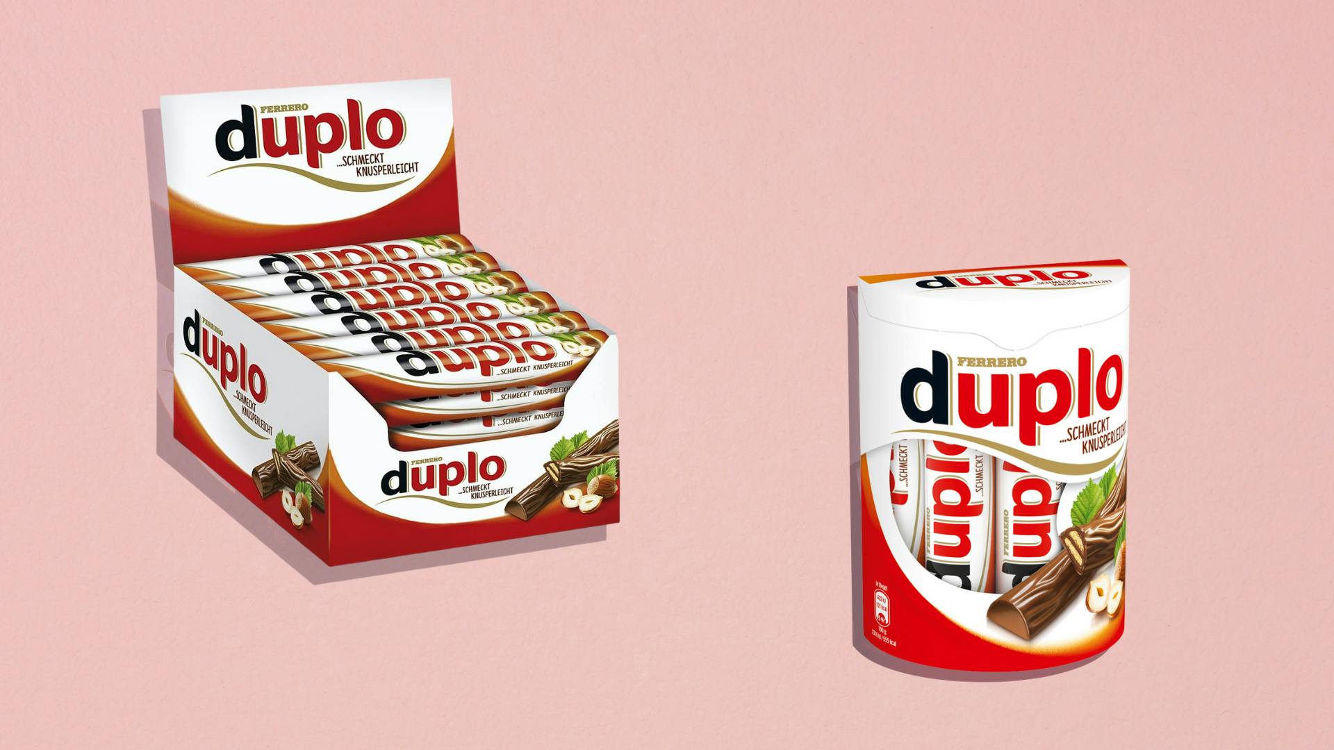 Ferrero Duplo Logo 23836 Ferrero Duplo "Du Rockst Wirklich Immer"