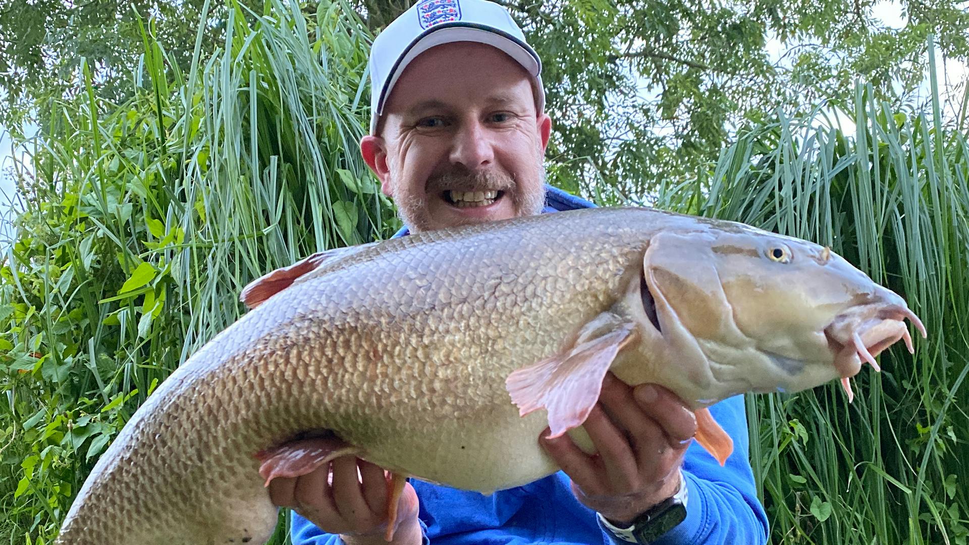 Huge barbel netted at half-time! | Angling Times