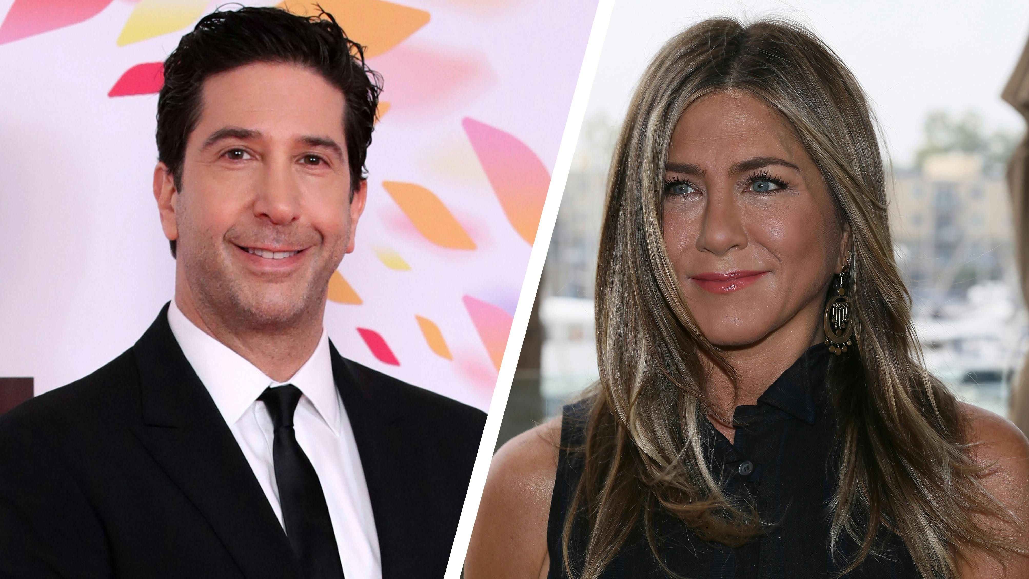 Smitten Jennifer Aniston's nerves over first holiday with David Schwimmer