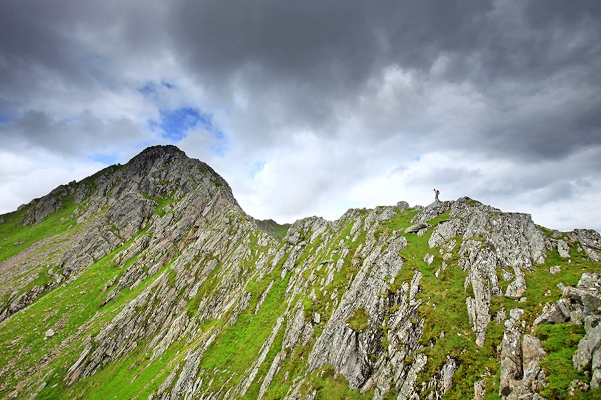 How to scramble the Forcan Ridge, Glen Shiel | LFTO