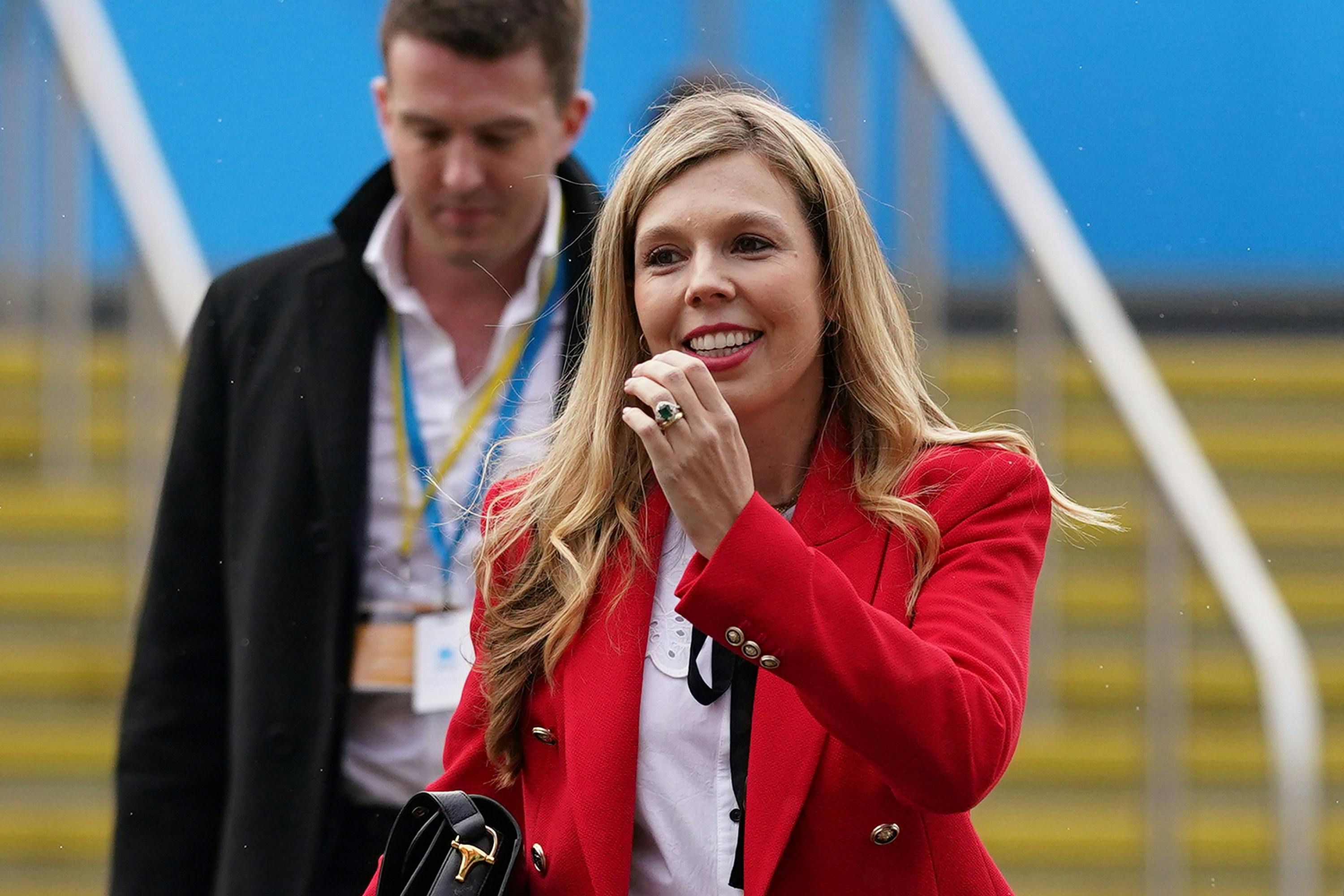 Carrie Johnson Wore Zara At The Conservative party Conference