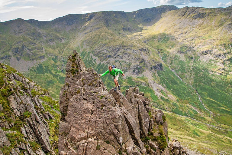 How to scramble Pinnacle Ridge, Lake District | LFTO
