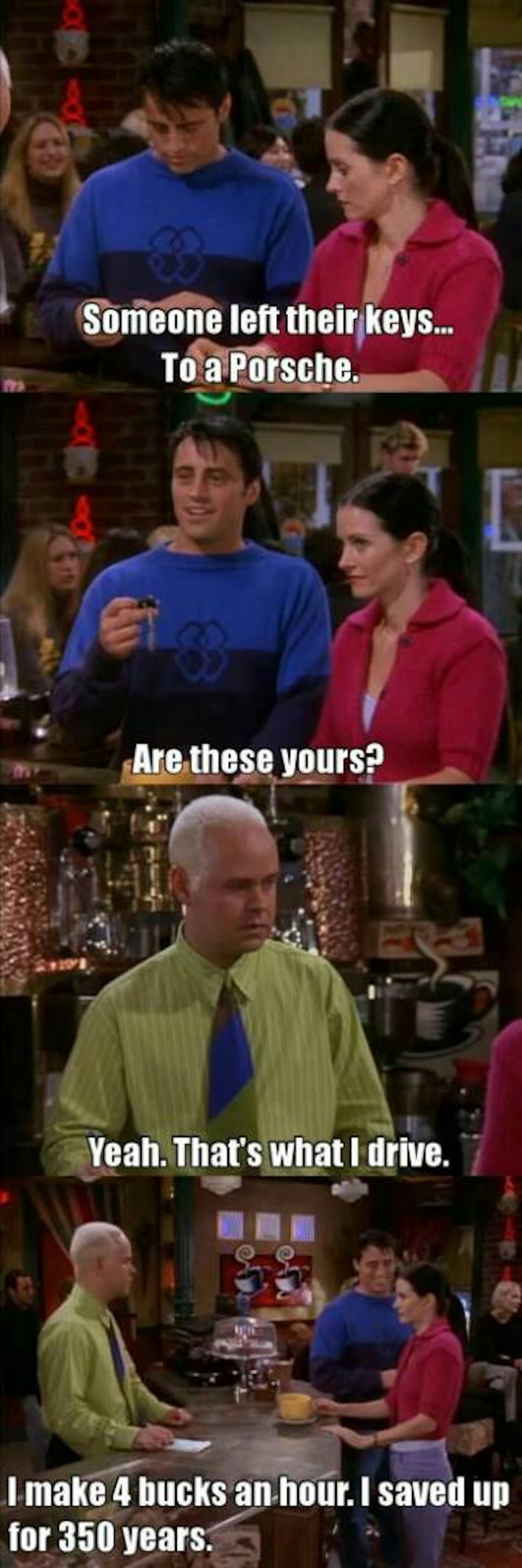 The Best Gunther Memes And Quotes To Celebrate James Michael Tyler's Life