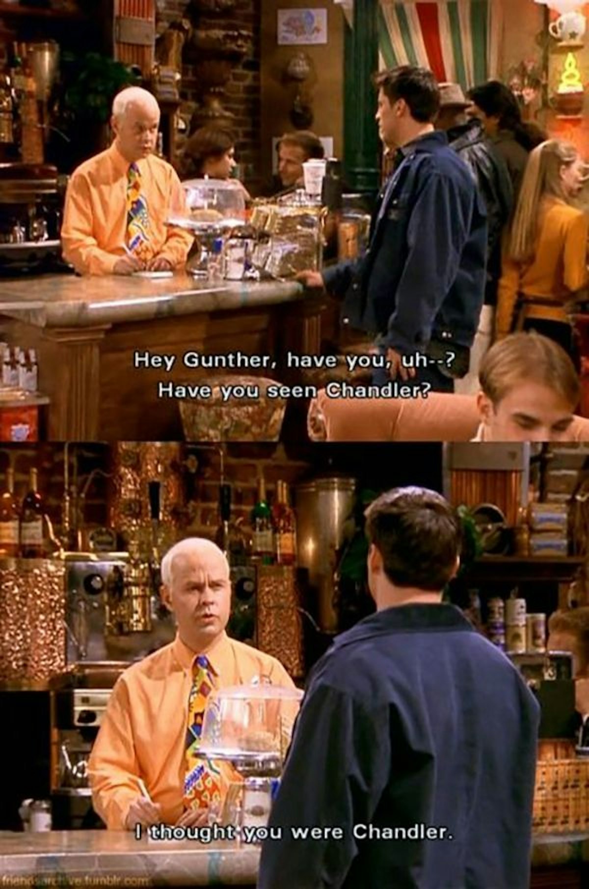 The Best Gunther Memes And Quotes To Celebrate James Michael Tyler's Life