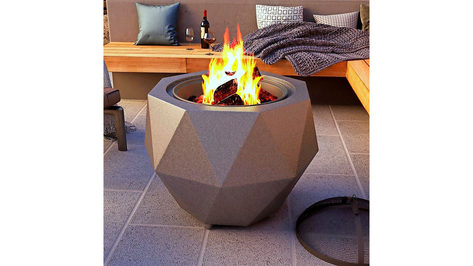Fire pits in fun and funky designs