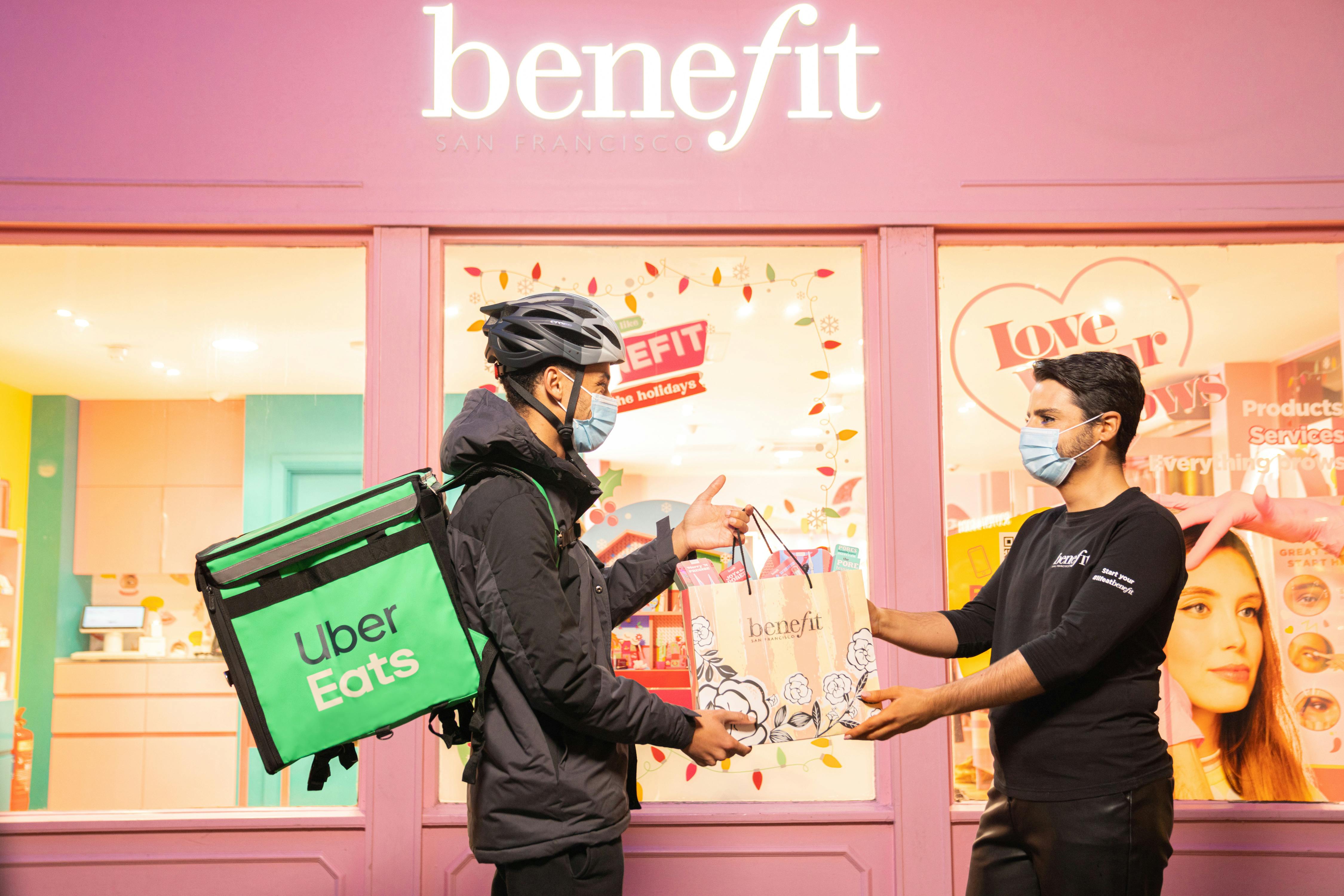 Benefit and Uber Eats Are Delivering Beauty Treatments To Your Door