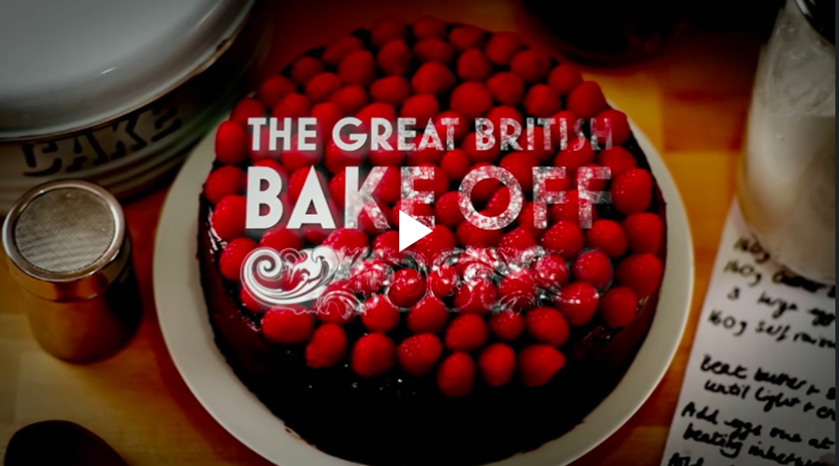 The Great British Bake Off: error in the opening titles