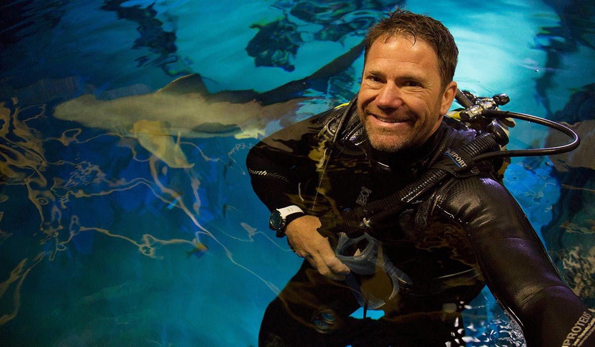 Steve Backshall on being a romantic, family and his near death experience
