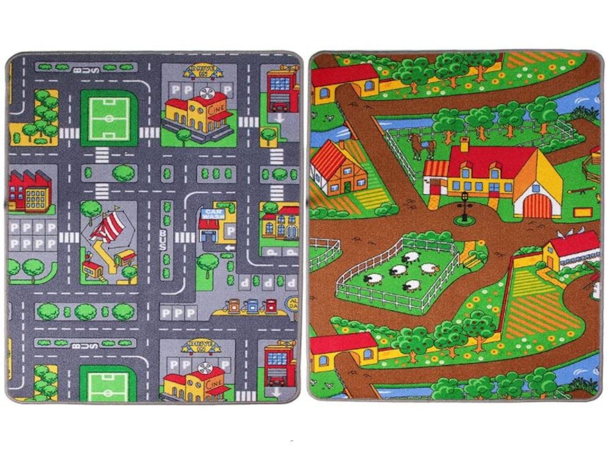 The best road playmats for toy cars