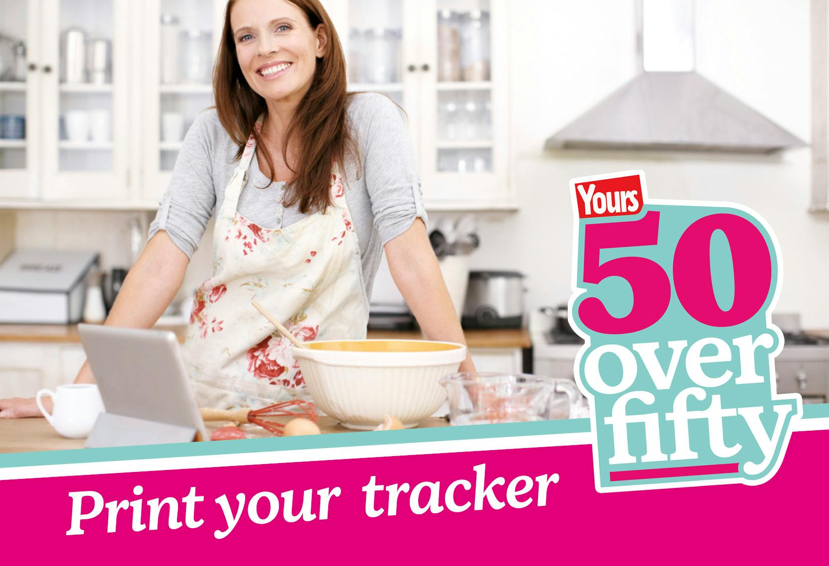 50 over 50: Download a progress tracker | Wellbeing | Yours
