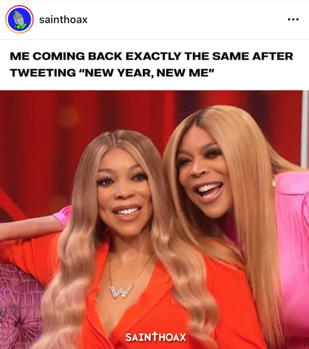 13 memes that truly sum up January