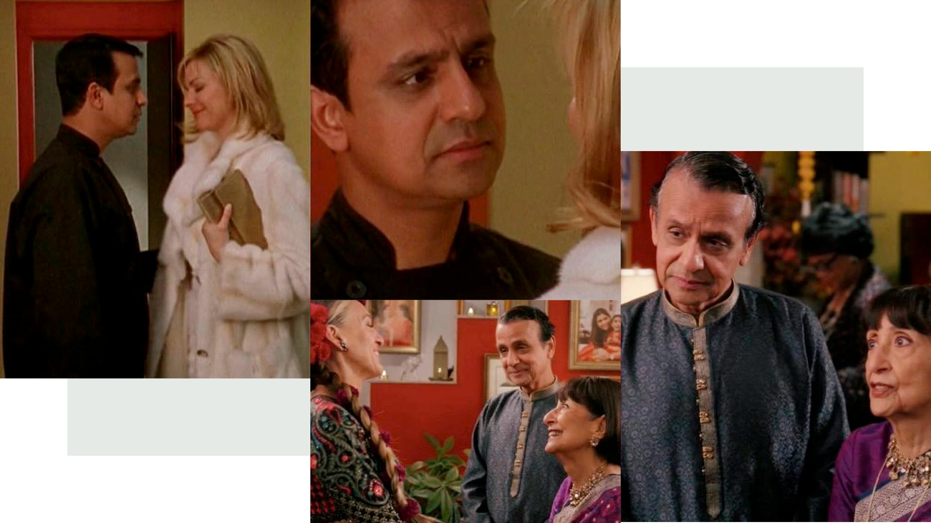 Recognise Seema's Dad In And Just Like That? He Kissed Samantha On SATC