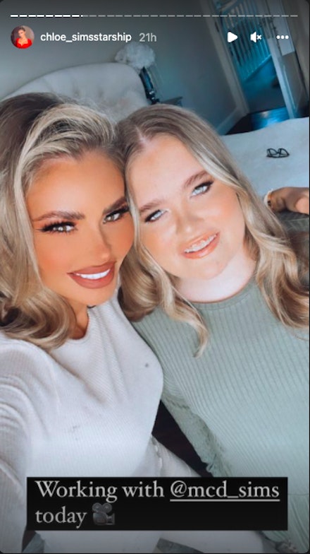 Chloe Sims’ daughter Madison shows off make-up transformation and she ...
