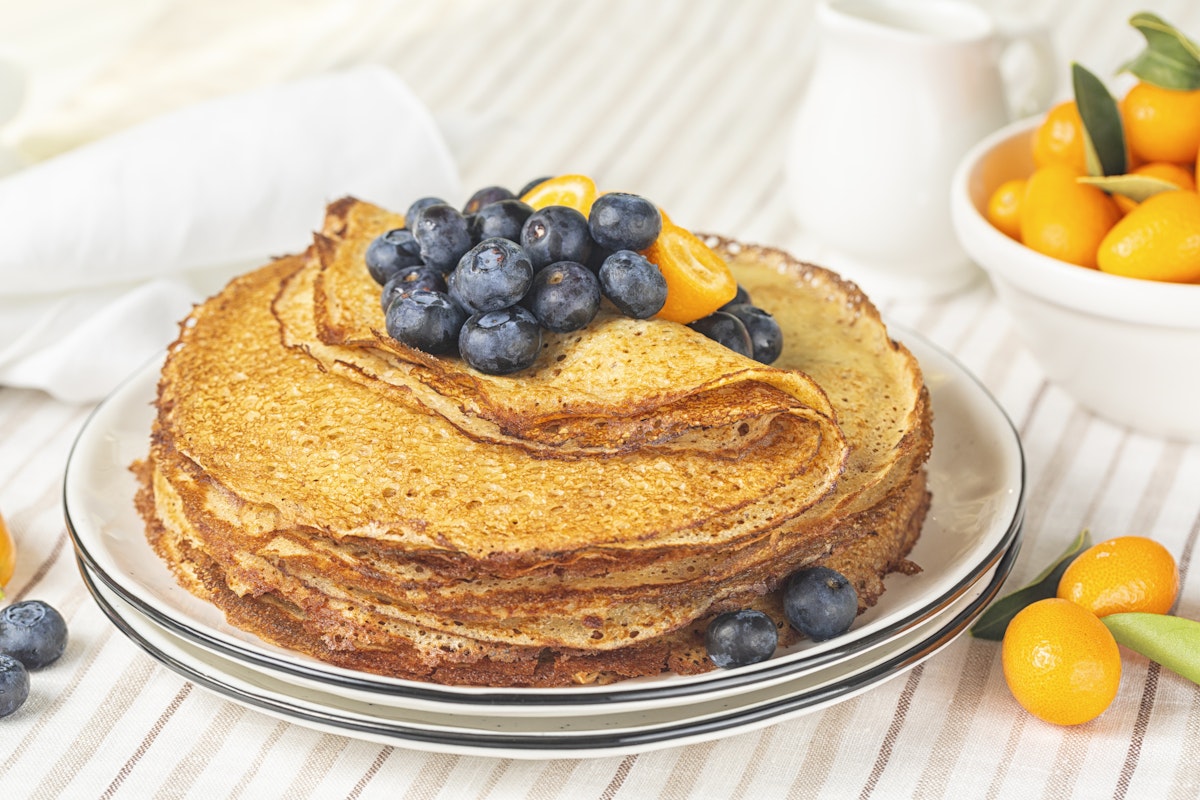 Italian crespelle recipe for pancake day