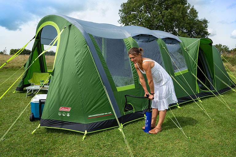Coleman Weathermaster 8XL Air BlackOut Tent review | LFTO