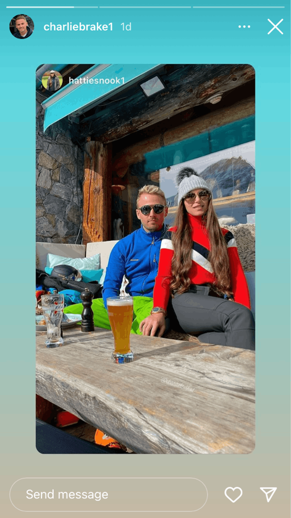 Love Island's Charlie Brake shares love-up snap with new lady friend ...